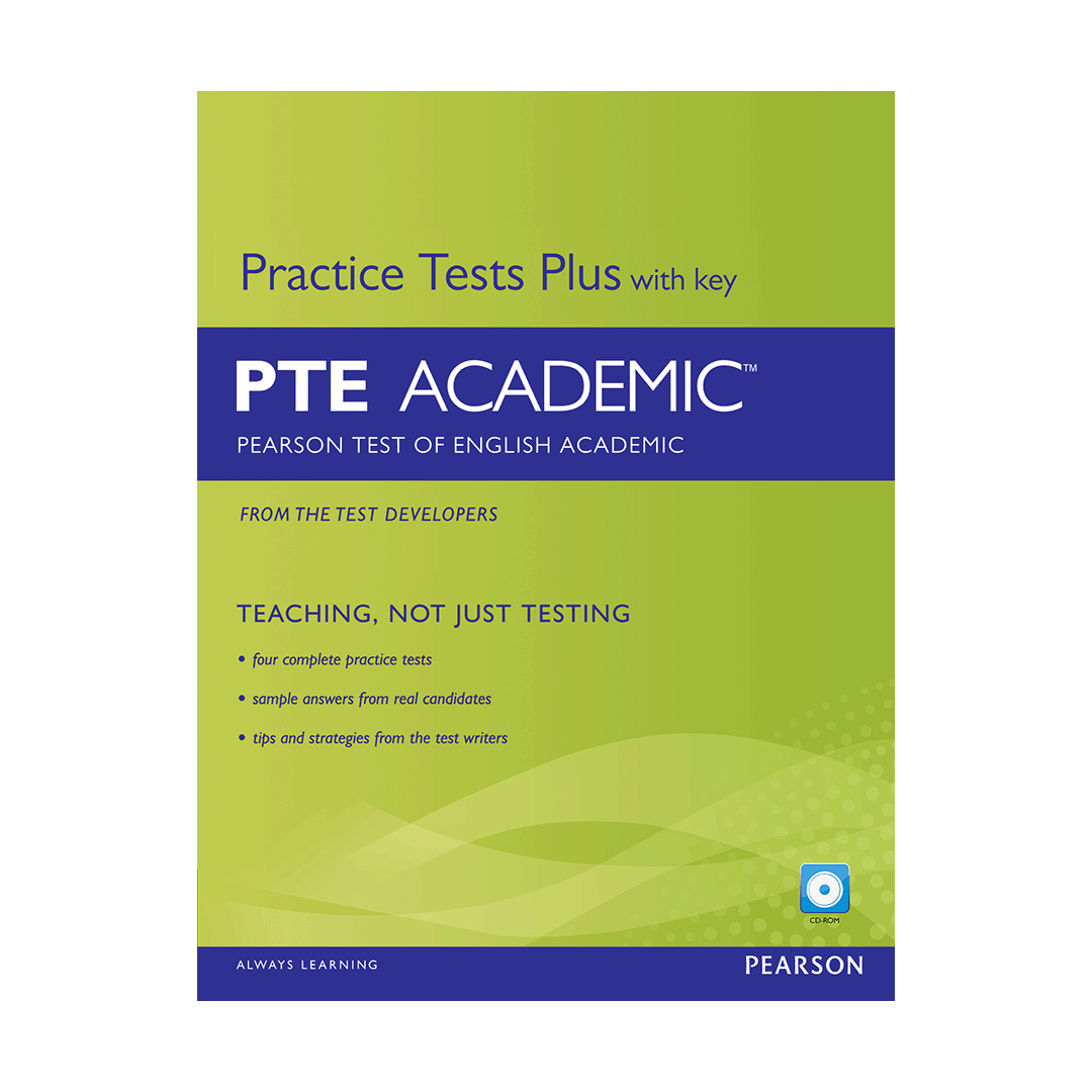 کتاب Practice Tests Plus with key PTE Academic برای آزمون PTE