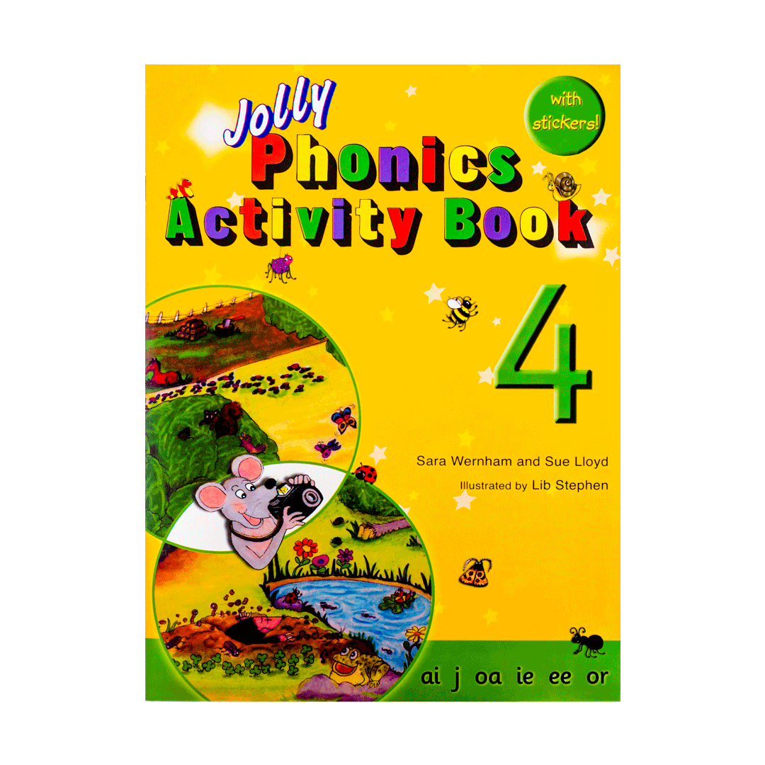 خرید کتاب Jolly Phonics Activity Book 4 | انتشارات جنگل