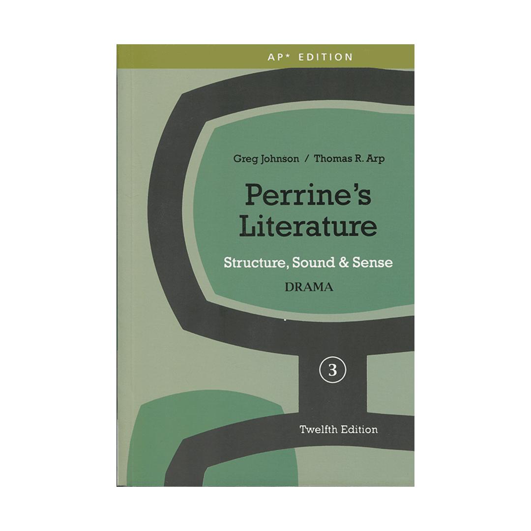 کتاب ادبیات Perrine's Literature 3 Drama نوشته Thomas R. Arp , Greg Johnson
