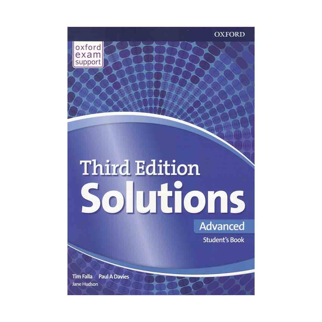 کتاب Solutions Advanced 3rd - انتشارات جنگل